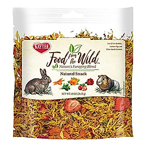 Kaytee Food from The Wild Natural Snack for Pet Rabbits, Guinea Pigs And Other Small Animals, 1 Ounce
