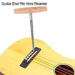 Guitar End Pin Hole Reamer,Guitar Peg Hole Reamer Guitar Tuning Peg Reamer Strap End Pin Drill Bit Tool