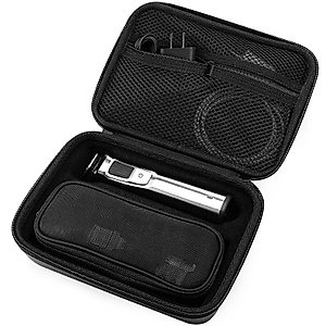 ProCase Hard Travel Case for Multigroom Series 7000 MG7750/49 MG7770 MG7790 MG7791/40 Men's Electric Trimmer Shaver and Attachments Father's Day Gift -Black