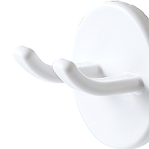 MIUPOO Razor Hooks,Power Plug Line Hook,Hook for Shaving Keys, Towel, Kitchen Utensils,2 Piece.