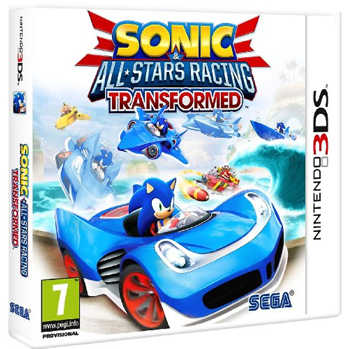 Sonic & All Stars Racing Transformed (Nintendo 3DS)