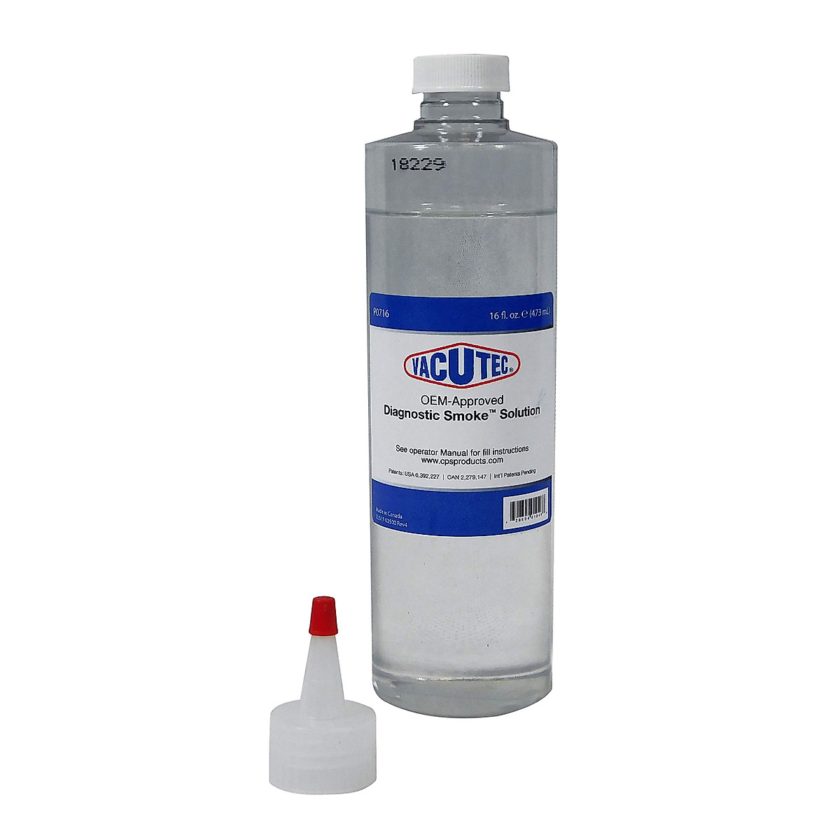CPS Products P0716 VACUTEC Fluid Without UV, 16 fl ozQ