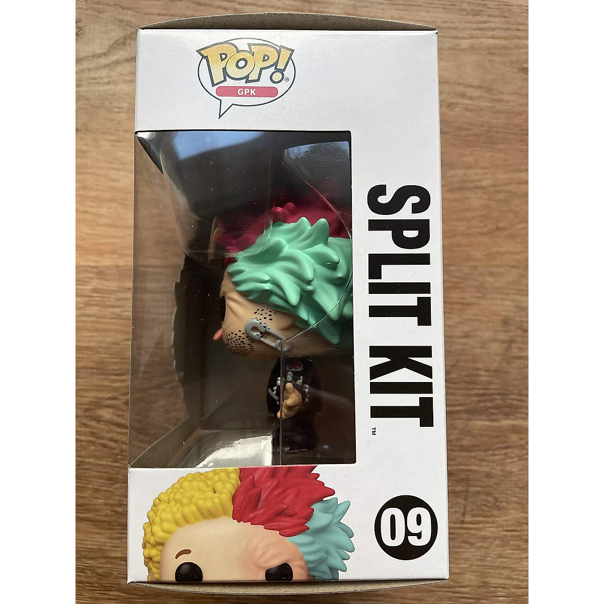 Split Kit Pop #09 Pop GPK: Garbage Pail Kids Vinyl Figure (Bundled with Plastic Protector Case to Protect Display Box)