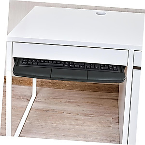 Ciieeo Storage Drawers Mouse Slide Computer Keyboards Drawer Style Tray Under Desk Storage Tray Computer Drawer