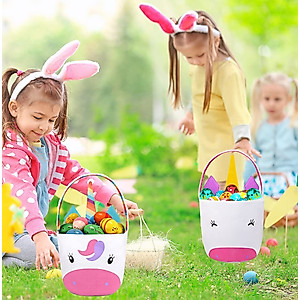 Easter Basket for Kids Easter Bunny Bag Easter Decorations