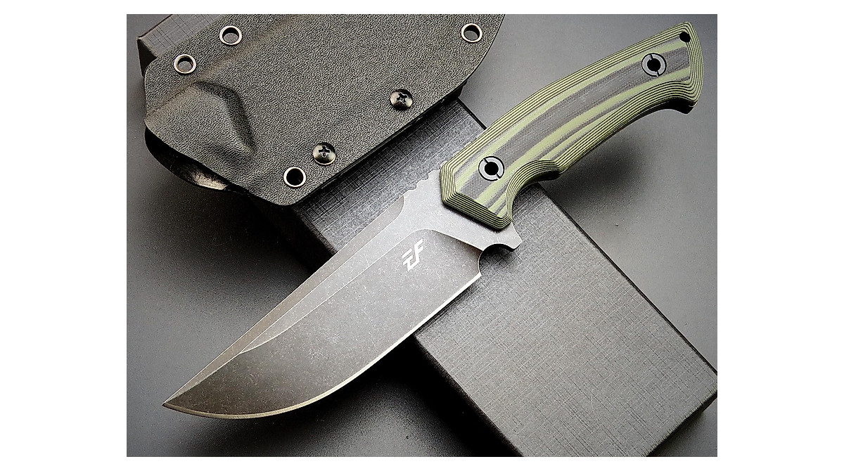 Eafengrow EF134 Fixed Blade Knife - Heavy Duty EDC Tool