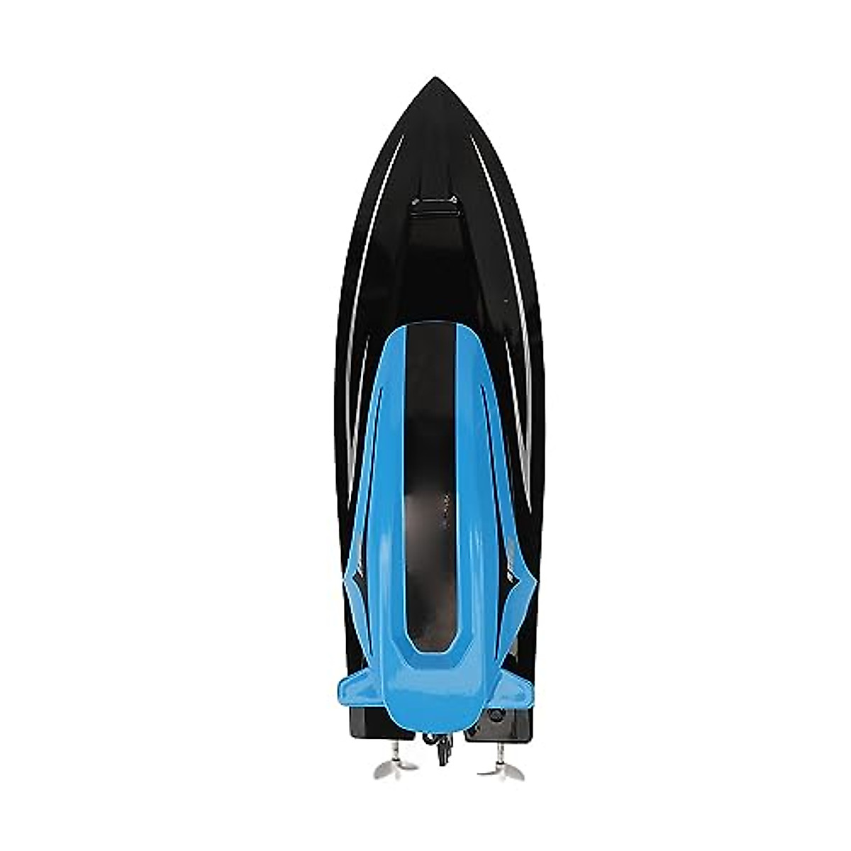 Emoshayoga RC Boats Toy, Racing RC Boats 25kmh 4CH High Speed LED Light with Remote Control for Lakes