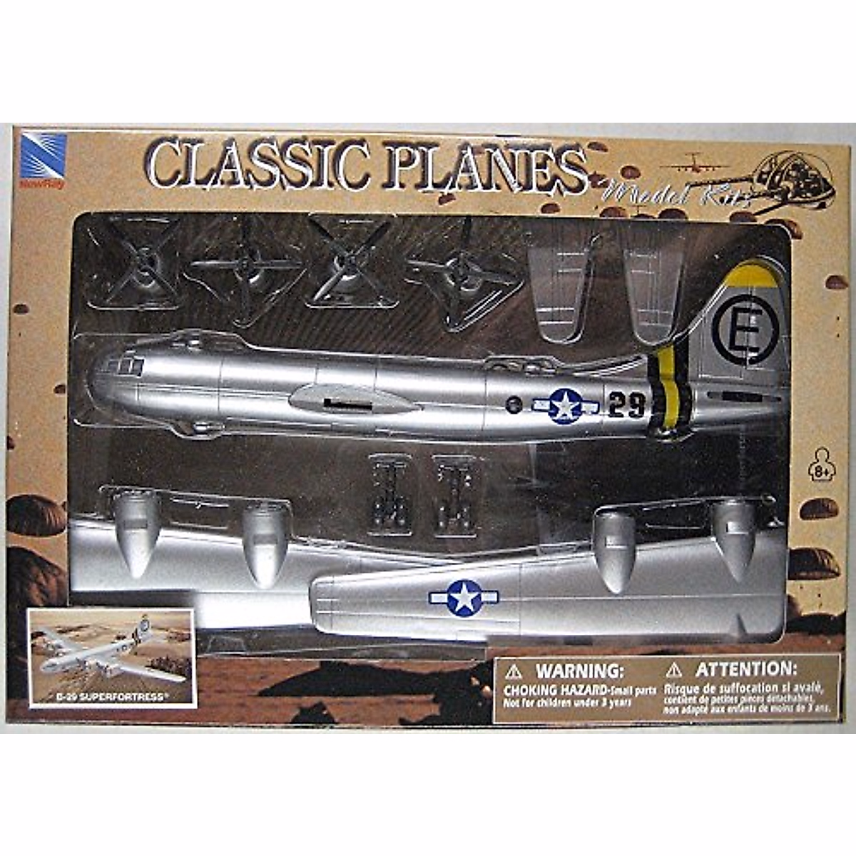 NewRay Classic Bomber EZ-Build Model Kit: B-29 Superfortress