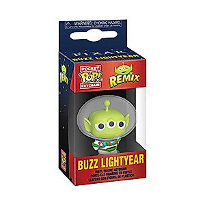 Funko Pop! Keychain: Pixar Alien Remix - Woody, 2 inches