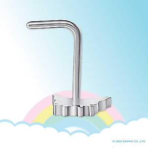 Hello Kitty Kuromi Nose Rings 20g Stainless Steel L-Shape Kawaii Cute Nose Stud Officially Licensed Sanrio