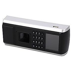 BOTEGRA Time Clock, Passward Attendance Machine Easy to Use USB Interface Fast Identification for Restaurant for Factory