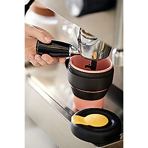 Lekue Go, 11.8 fl. oz. Reusable Travel Mug, 11.8oz, Coral