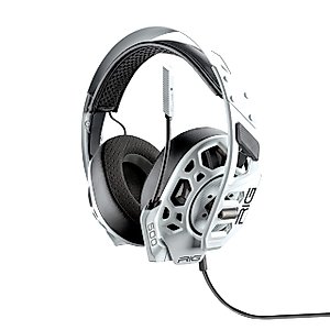 RIG 500 PRO HS GEN 2 Competition Grade PlayStation Gaming Headset for PS4, PS5 and Nintendo Switch - 50mm Speaker Drivers - Flip-to-Mute Microphone - White