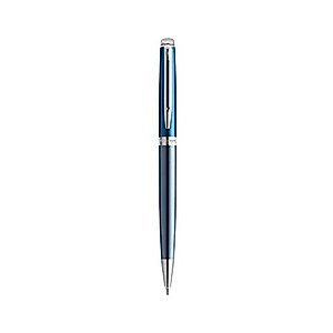 Waterman Hémisphère Ballpoint Pen, French Riviera Collection, Côte d’Azur, Medium Point, Blue Ink, Gift Box