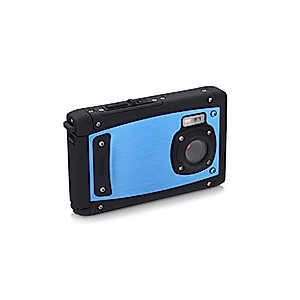 Coleman C40WP-BL Venture HD 20 Mega Pixels Waterproof Underwater Digital Camera with Full 1080p HD Video, 2.5" LCD & 8X Digital Zoom, Blue