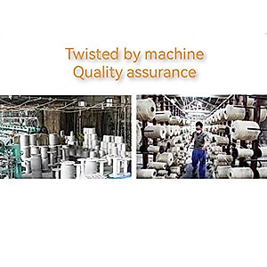 Nature Hemp Rope,1/4” Heavy Duty Jute Twine for Cat Tree and Tower, DIY Cat Scratcher for Cat Scratching Post Tree Replacement, Scratching Pad, DIY Crafts Gardening Hammock Home Decorating(33FT)