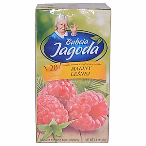 Babcia Jagoda Raspberry Flavoured Tea (40g/1.4oz)