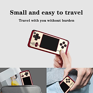 Daxceirry Retro Game K101 Plus Handheld 32 Bit Game Console Mini Video Game Player with 3 inch Screen Support for Official Cartridges Dual Core System (No TF Card Attached)