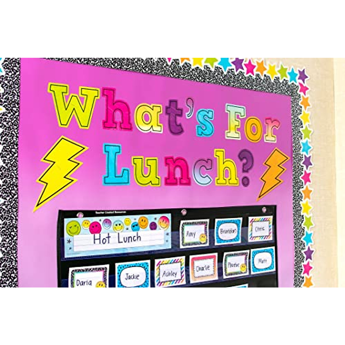 Teacher Created Resources Brights 4Ever Bold Block 4" Letters Combo Pack