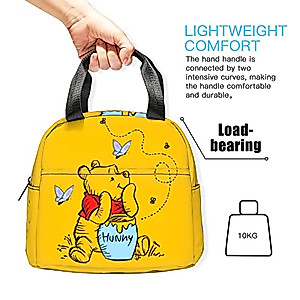Cartoon Lunch Bag For Women Men Insulation Portable Lunch Box Tote Bags for Work Picnic Travel Gifts