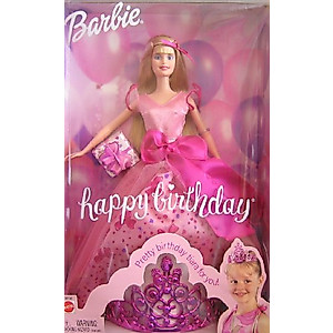 Barbie Happy Birthday Doll w Tiara for You! (2002)