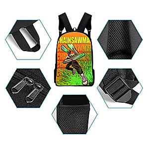 Homruis Fashion Backpack And Inclined Shoulder Bag Laptop Backpack Cute Cartoon Backpack For Women Men