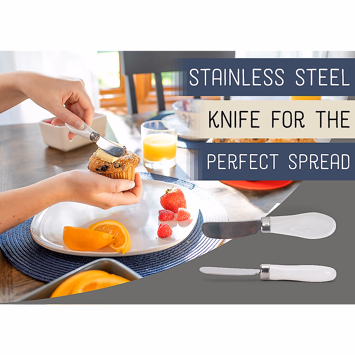 Nat & Jules Dean Crouser Ceramic Stoneware 1/2 Pound, 2 Sticks Butter Dish with Airtight Bamboo Lid & Knife, Kitchen Container Holder Refrigerator Storage Countertop Organization, Watercolor Sunflower