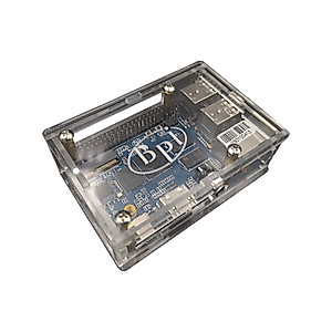 WayPonDEV Banana Pi BPI-M5 M4 Acrylic Case for Banana Pi M5 Single BOAD Computer Support Android Debian Raspbian Armbian