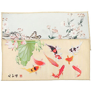 DECHOUS 2pcs Tea Towel Dish Towels for Kitchen Teacup Towels Kitchen Hand Towels Tea Table Towel Flour Sack Towels Fast Drying Towel Teaware Cleaning Rag Kitchen Towel Coral Fleece Spring