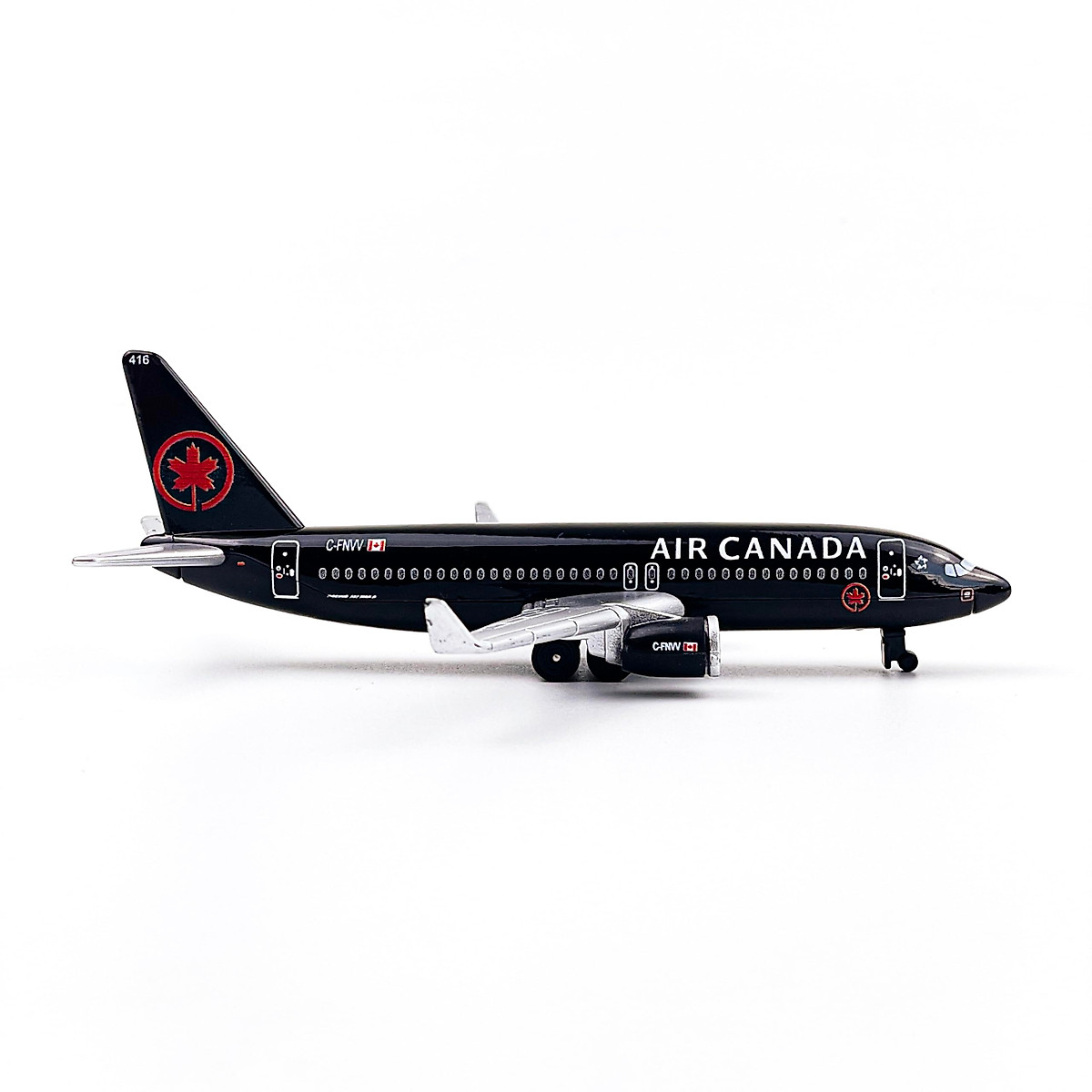WngAur Canada Airplane Model, Die-cast Metal Planes Aircraft Suitable for Collection and Christmas, Birthday Gifts
