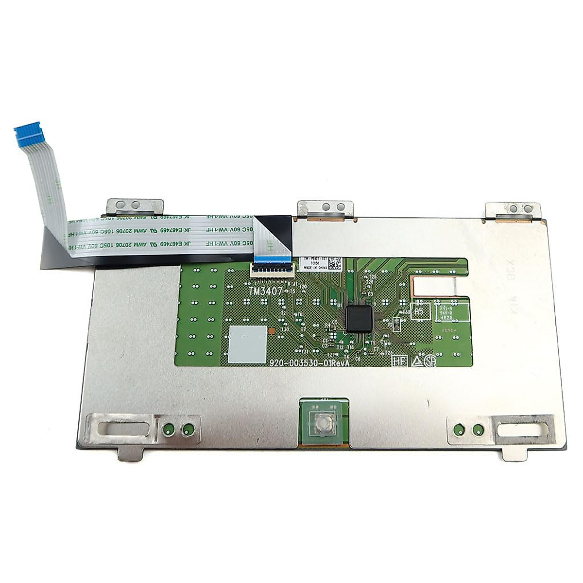 Laptop Nightfall Black Touchpad Assembly with Cable L95638-001 Compatible Replacement Spare Part for HP Spectre x360 15-EB Series