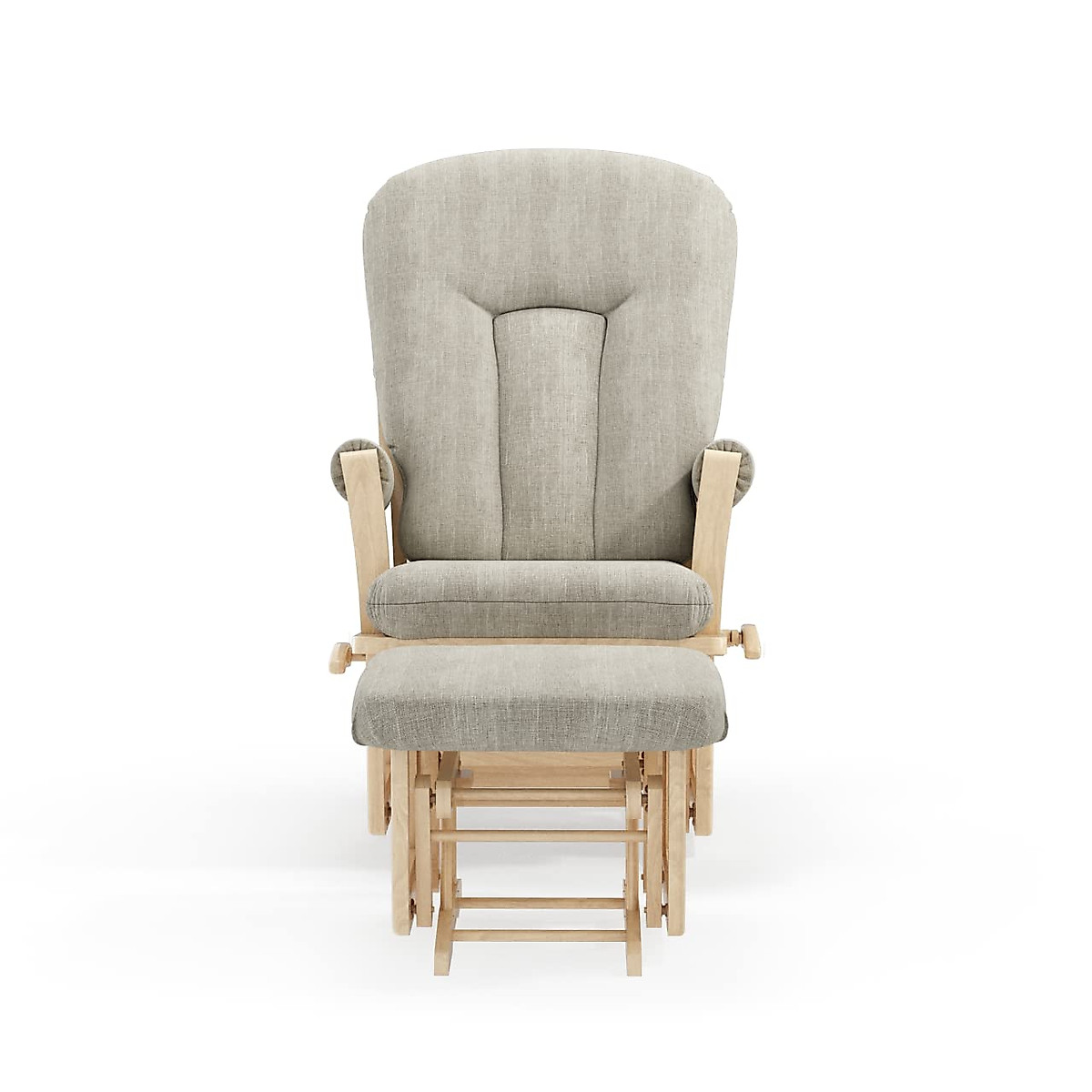 Dutailier Rose 2857 Glider Multiposition-Lock Recline with Ottoman