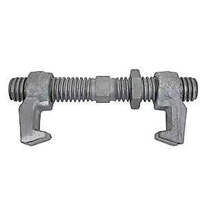 Mytee Products (4 Pack) SEA Rail Shipping Container Bridge Fittings Clamp - 380 mm Clamp - Used to Connect Shipping Containers Together