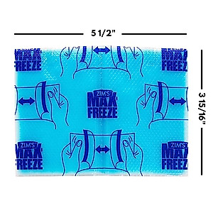 Zim's Max Freeze 4% Lidocaine Pain Relief Patches | 5 Count, White (P251220)