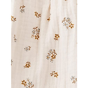 little planet by carter's Baby Girl's Organic Cotton Dress, Spring Bloom, 18 Months