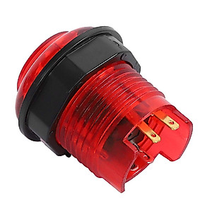 Classic Arcade Game DIY Parts, DIY Arcade Game 2xJoystick Set, USB Computer Chip Control Panel, 20xGamepad Button with Light Multiple Colour Kits for PS3/PC