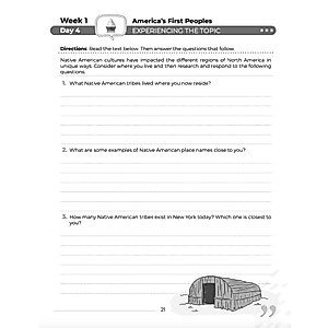 7th Grade Social Studies: Daily Practice Workbook | 20 Weeks of Fun Activities | History | Government | Geography | Economics | + Video Explanations for Each Question (Social Studies by ArgoPrep)