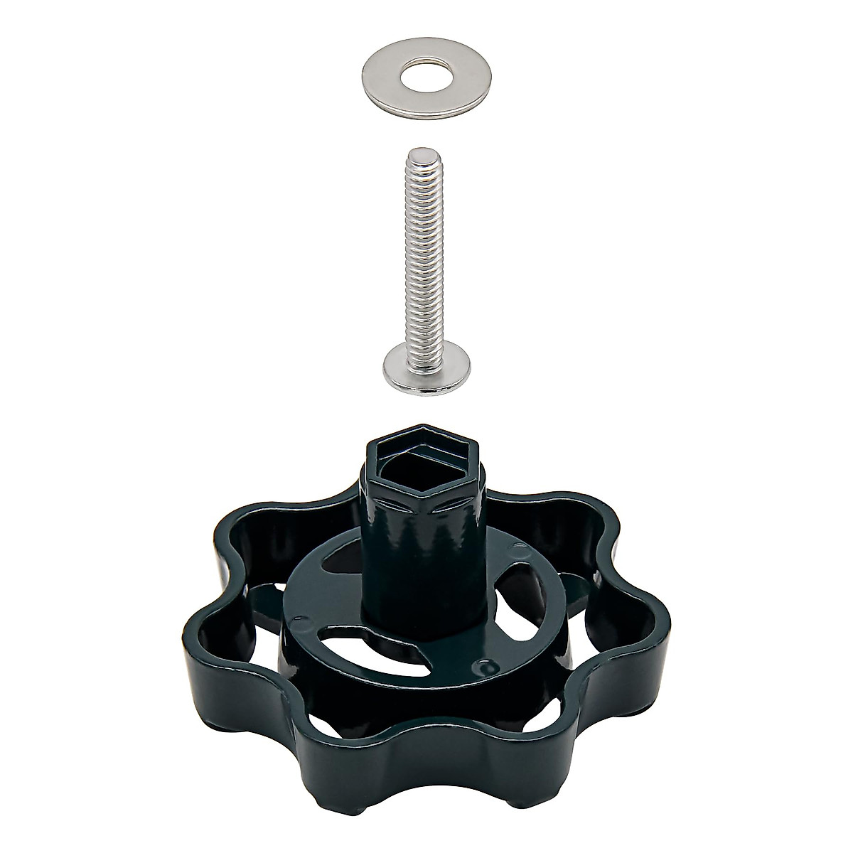 Denkuhin C-134KT-805 Handle & Screw Kit Compatible with Prier Wall Hydrant Faucet Repair Kit C-144/244 Series, Replace for C-144KT-807