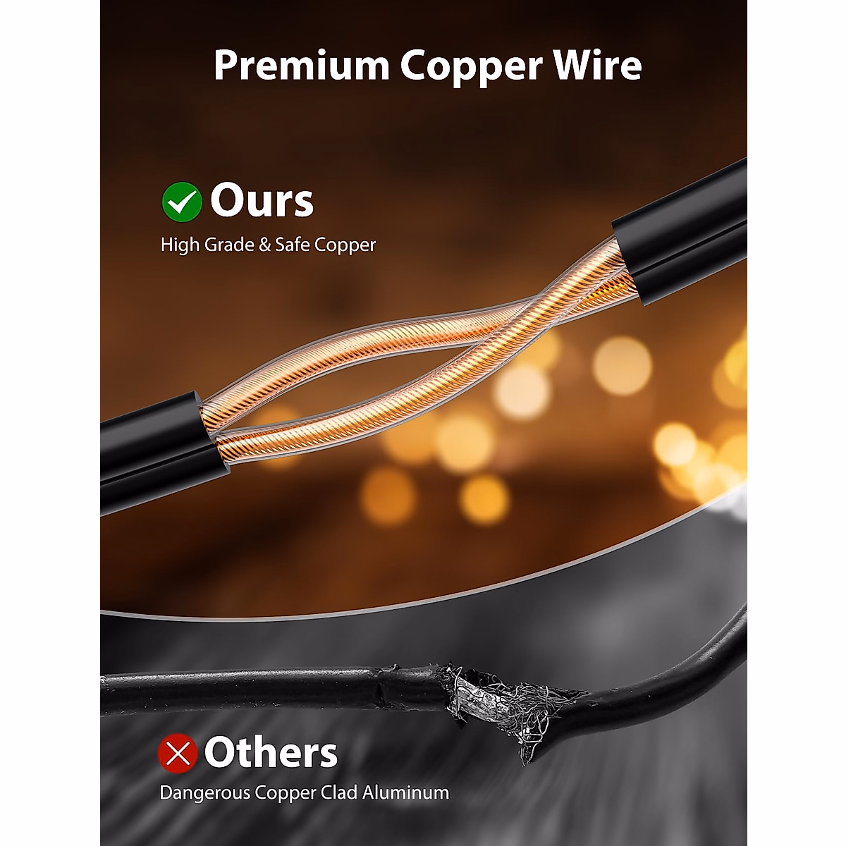 Sweepulire LED Outdoor String Lights, 125FT Patio Lights with 60+4 Shatterproof Bulbs, 2200K Warm White LED Lights Waterproof, Decorative Outdoor Lights for Porch, Deck, Garden, Backyard, Balcony