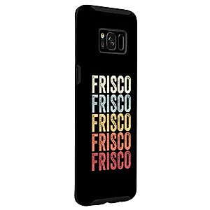 Galaxy S8 Frisco Colorado Frisco CO Retro Vintage Text Case