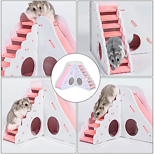 POPETPOP 1pc Pet Slide Hamster Sliding Ladder House Slide Playground Hamster House Colored Hamster Nest Pet Hamster House Pet Hamster Toy Hamster Hideout Hamster Playground House