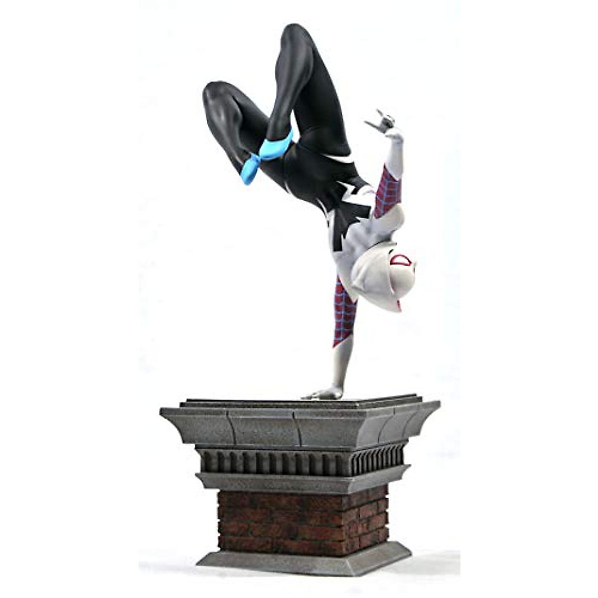 Marvel Gallery: Spider-Gwen (Handstand Version) PVC Figure, Multicolor, 11 inches