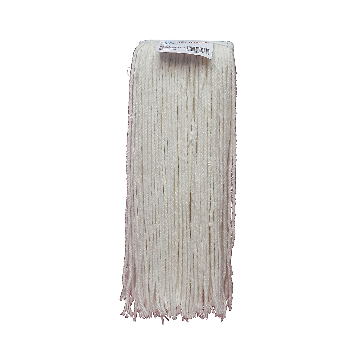 Cutend Rayon Narrow Mop Head - Ultra-AbsorCutend Rayon Narrow Mop Head - 16 Oz Ultra-Absorbent White Mop Head, 60% Polyester & 40% Rayon, Heavy-Duty for Commercial Cleaning