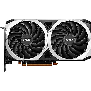 MSI Gaming AMD Radeon RX 6600 128-bit 8GB GDDR6 DP/HDMI Dual Torx Fans FreeSync DirectX 12 VR Ready Graphics Card (RX 6600 MECH 2X 8G)