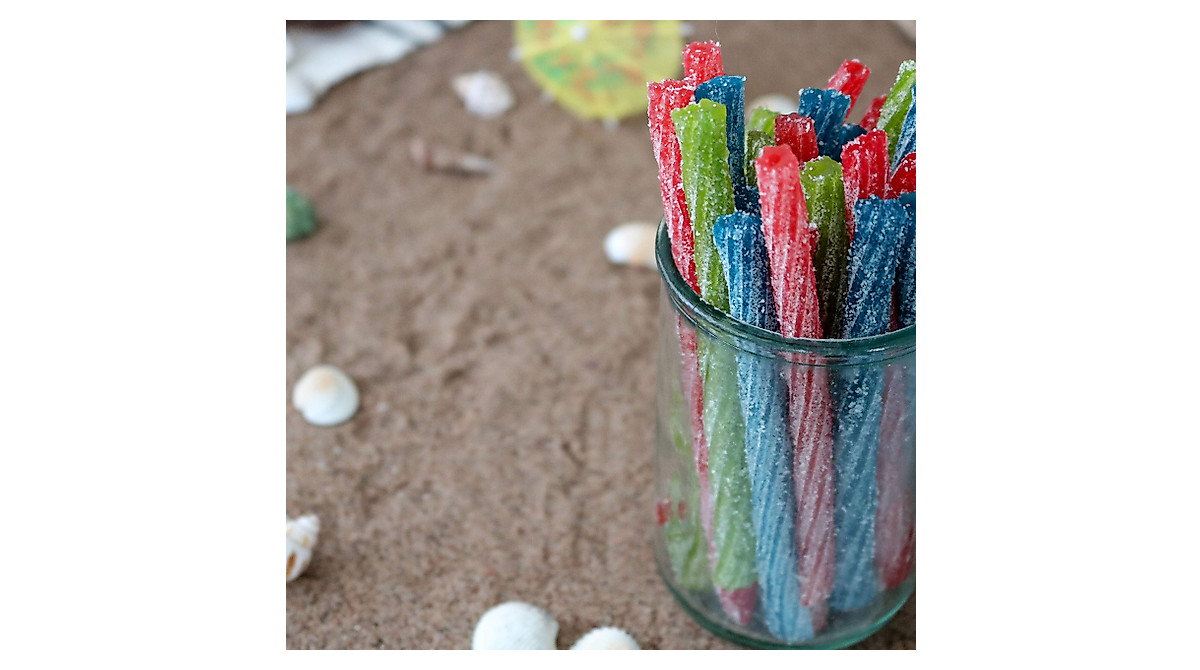 Sour Punch Twists - Chewy Candy Tub of 4 Flavors