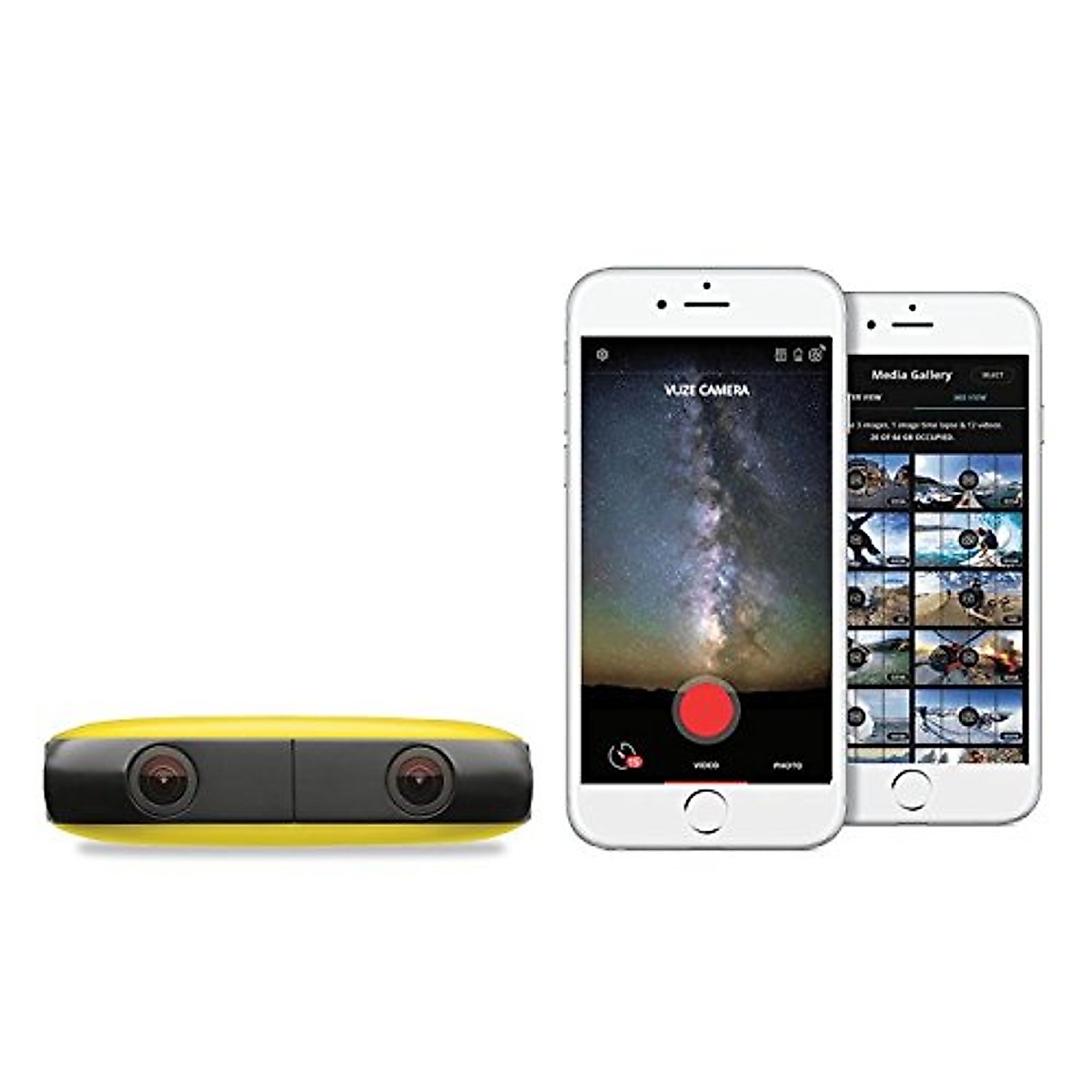 Vuze - 3D 360° 4K VR Camera - Black