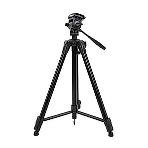 Celestron Ultima Pan Tilt Head Tripod - Excellent Choice for a Spotting Scope, Binocular or Camera (93612),Black