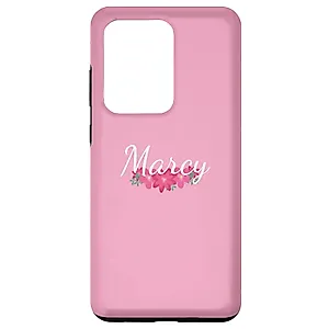 Galaxy S20 Ultra Marcy - Custom Floral Phone Cover Pink Personalized Case