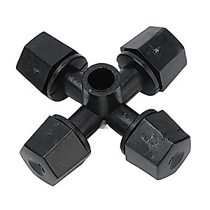 Atyhao Spray Nozzle, Emitter Tubing Easy to Install for Garden Irrigation