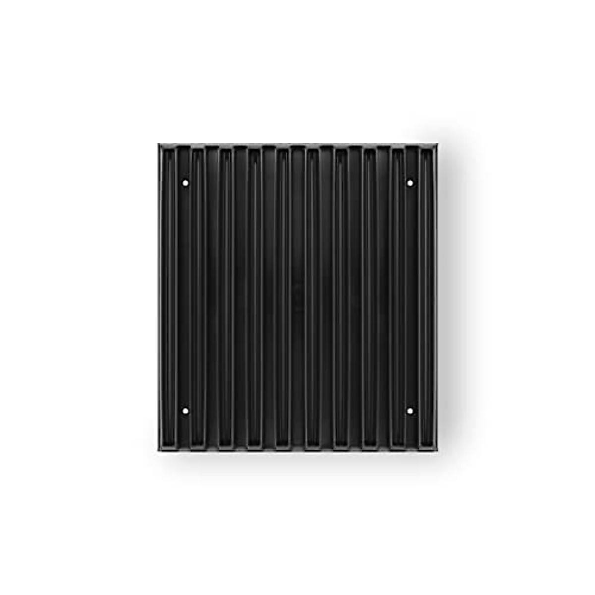 Koss Record Wall Rack, Vinyl Holder for Storage and Display, Expandable and Configurable to Fit Your Space, Black